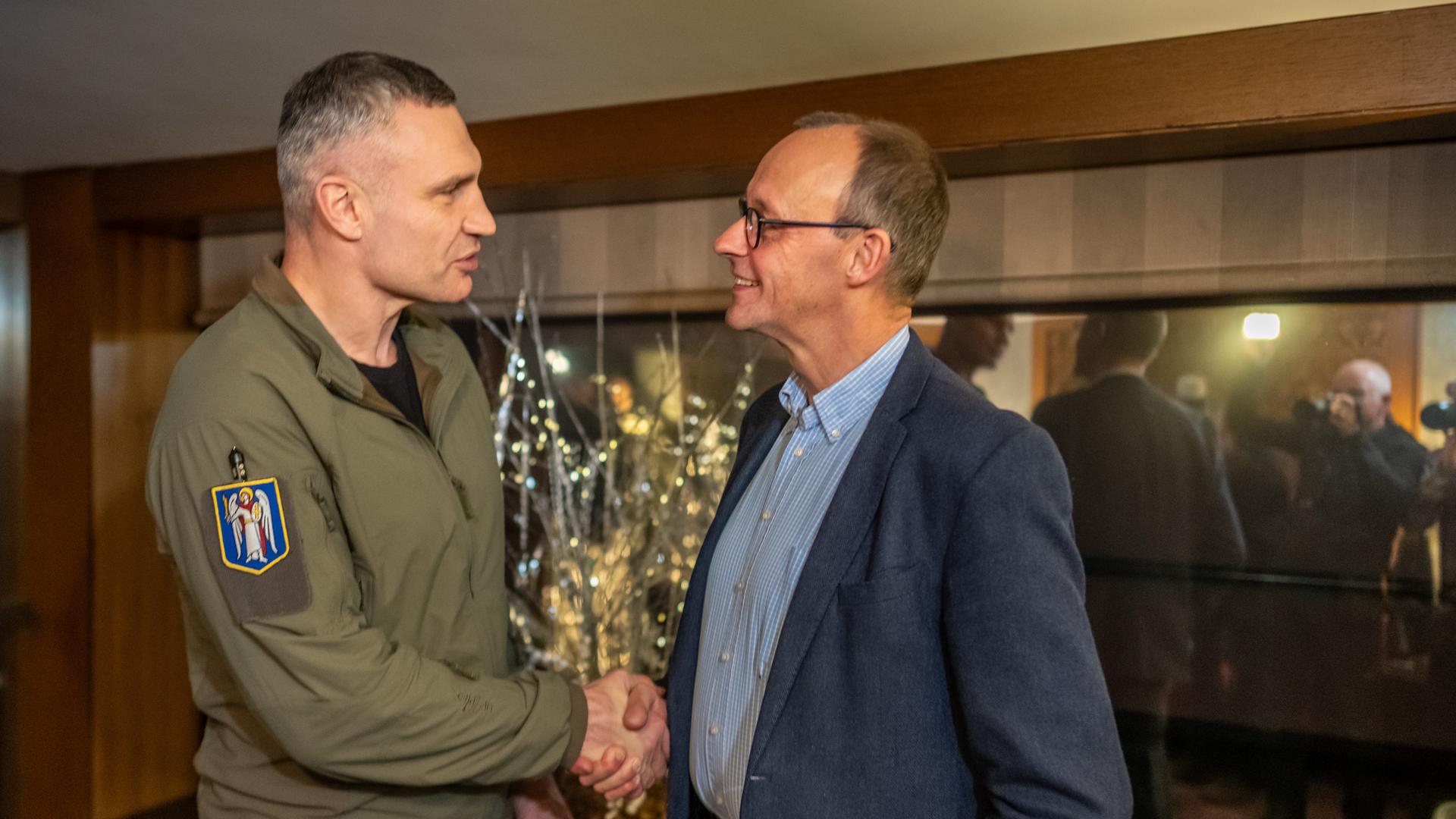 Merz betont Ukraine-Unterstützung in Kiew