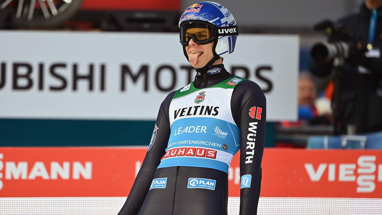 Platz 3 in Garmisch: Wellinger bleibt vorne - ZDFheute