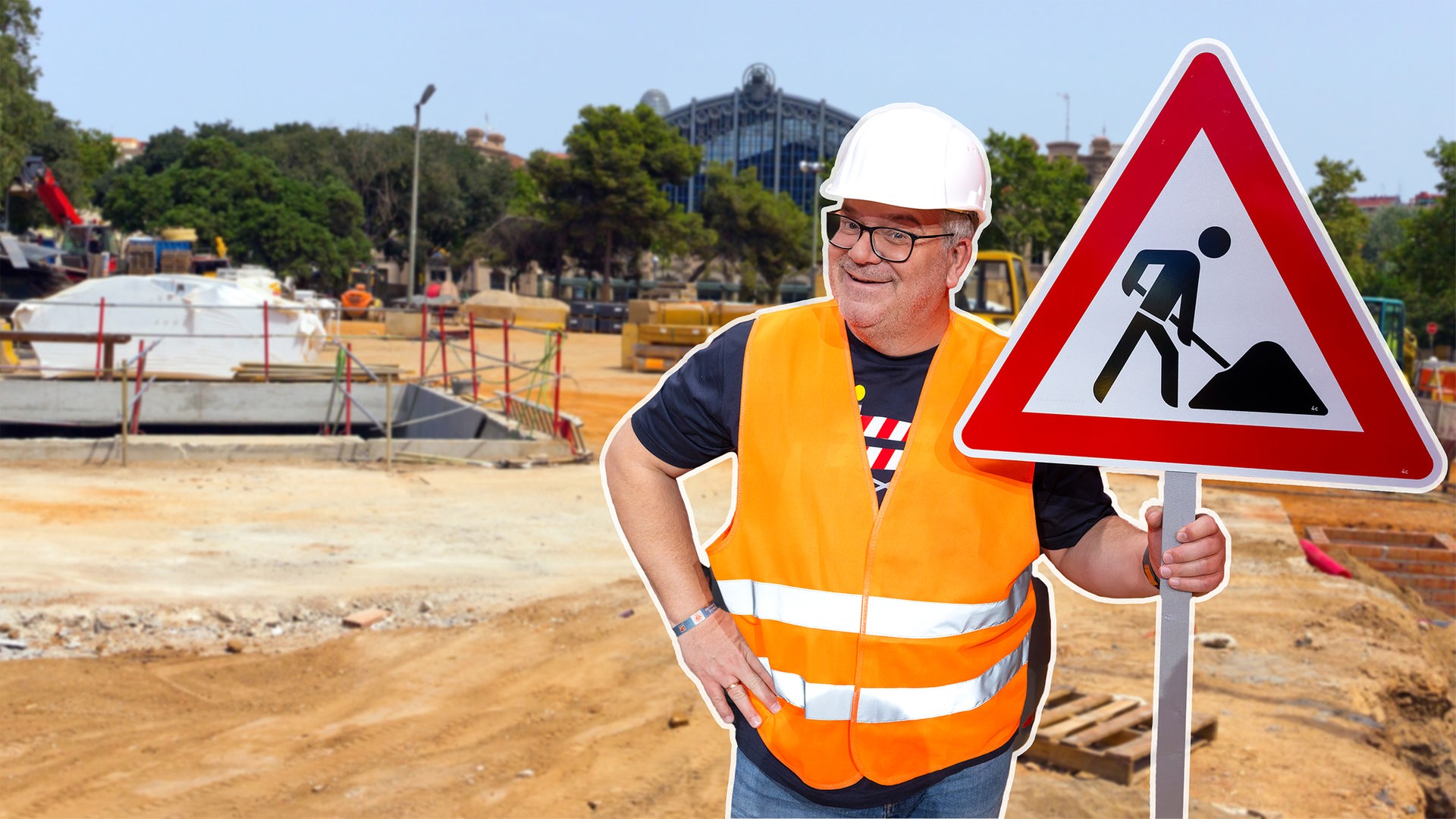 Baustelle - Bagger, Beton & Co