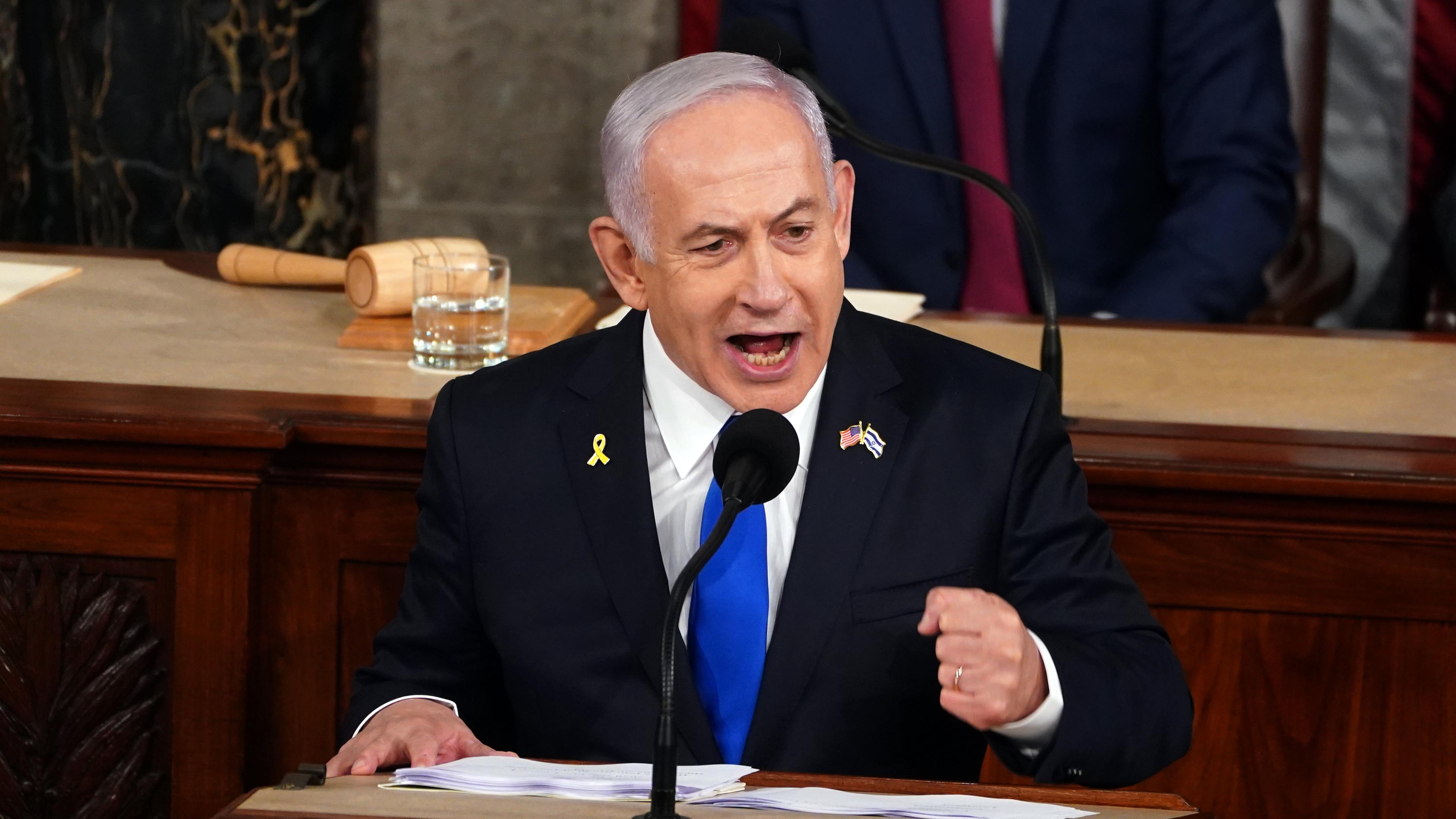 Netanjahu dankt Biden im Weißen Haus für Israel-Unterstützung - ZDFheute