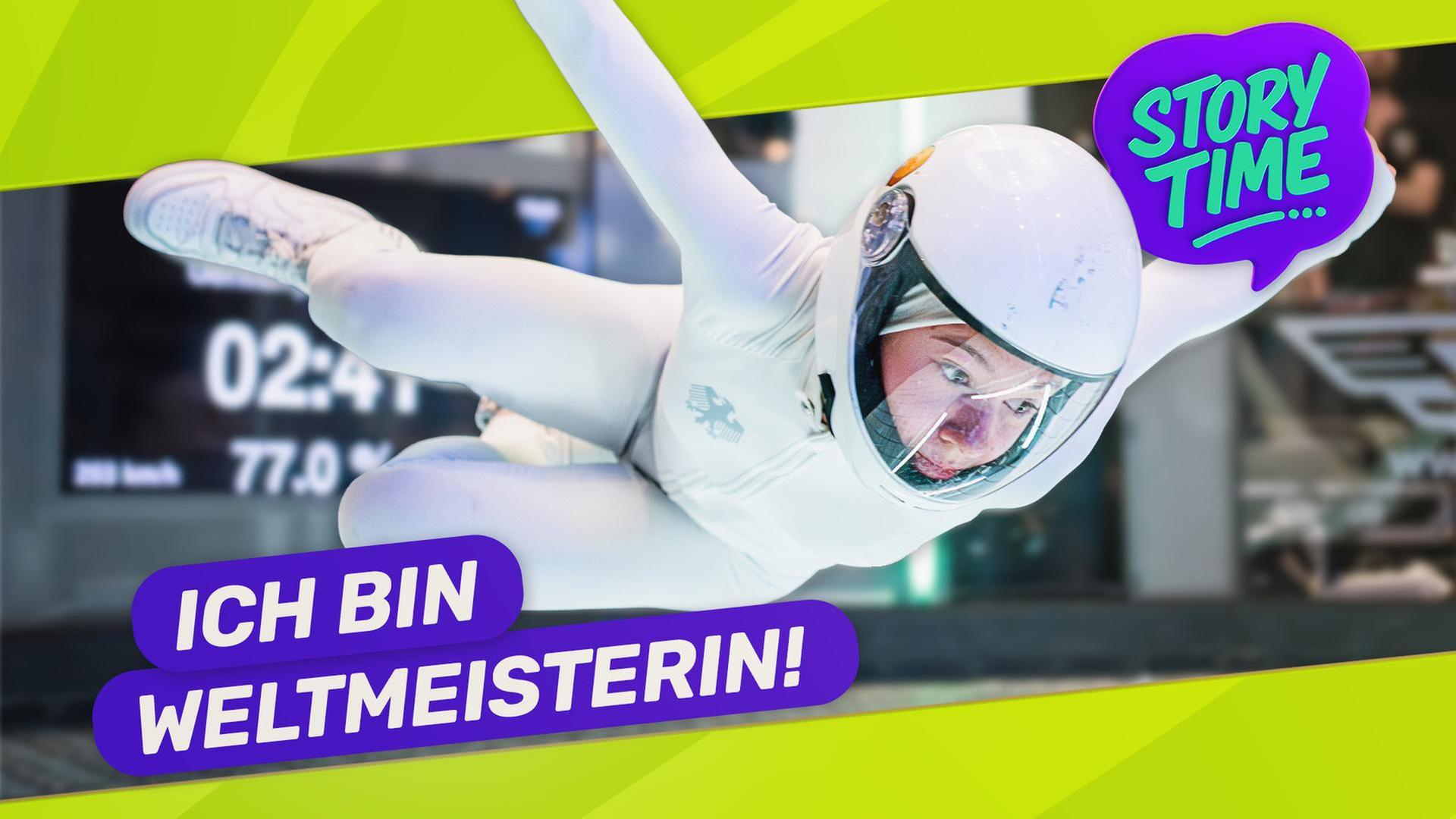 Weltmeisterin: Bleibt Jule im Indoor-Skydiving die Beste?