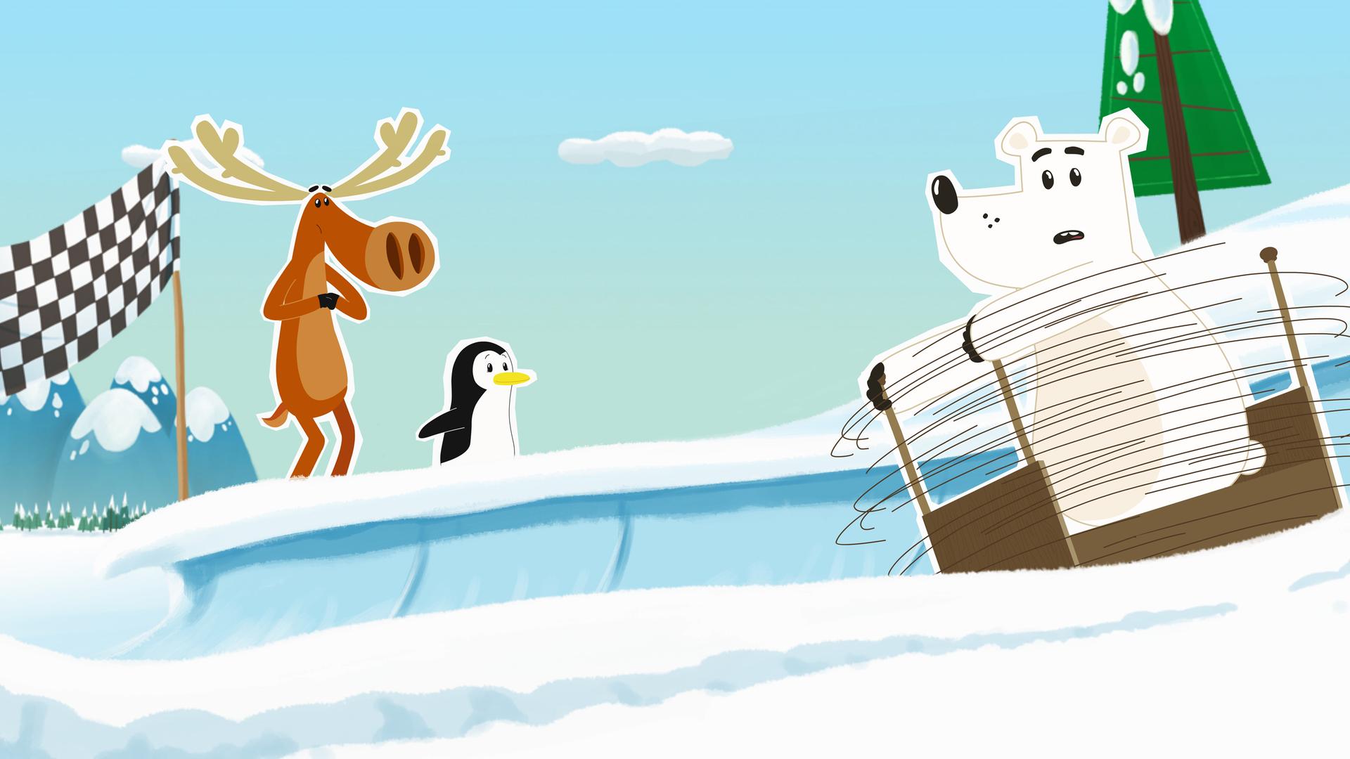 INUI: Schlittenfahrt auf Nordpol-Art