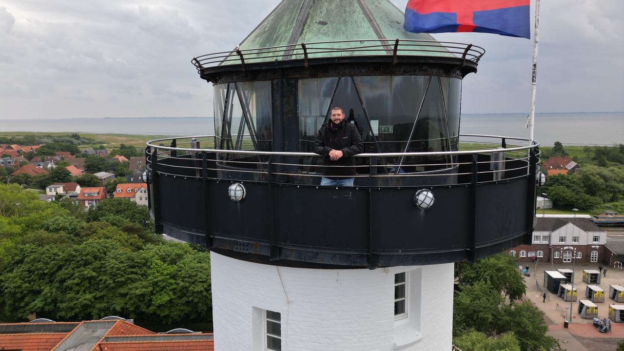 Wangerooge: Ein neuer Leuchtturmwärter auf der Nordseeinsel - ZDFheute