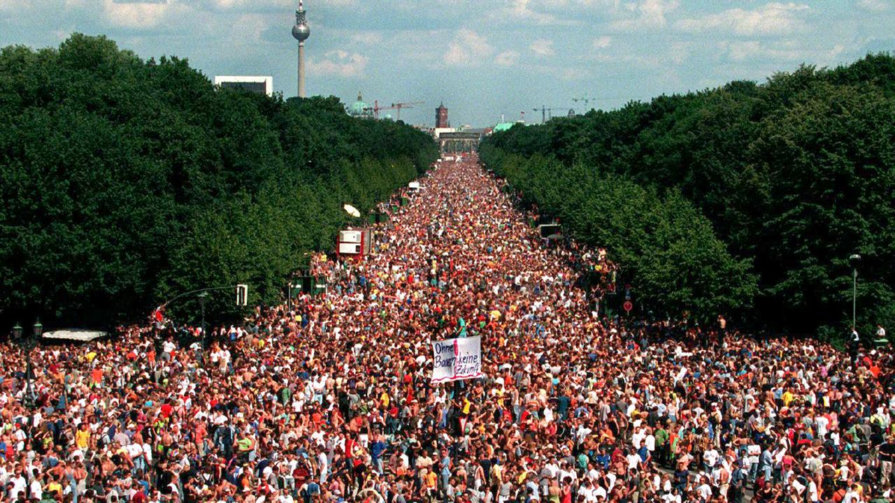 Vor 35 Jahren startete die erste Love-Parade - ZDFheute