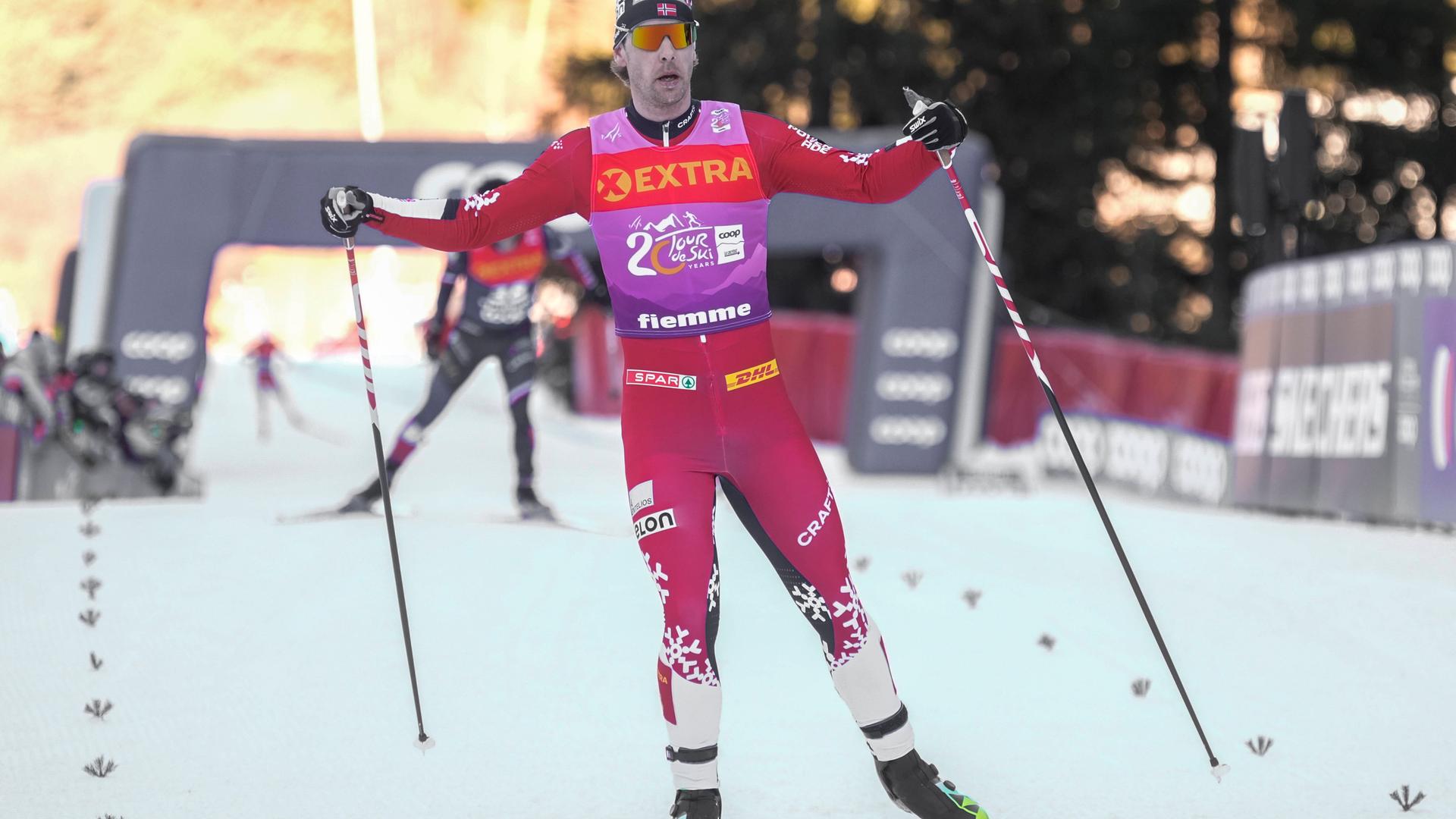 Tour de Ski: Stenshagen klettert am besten - Klaebo mit Rekord