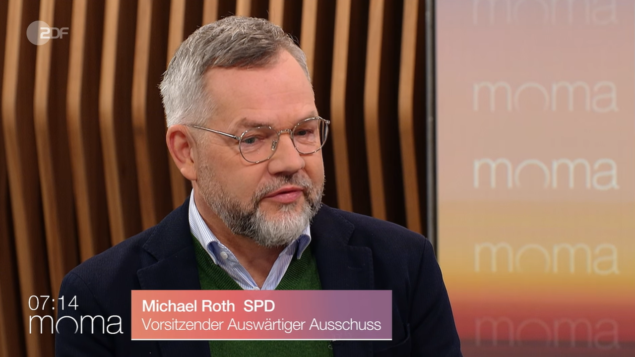 Roth: "Ein furchtbarer Diktator ist weg" - ZDFheute