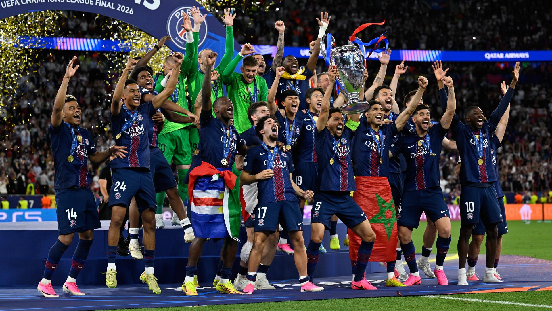 Champions League Finale relive: Paris Saint-Germain - FC Arsenal