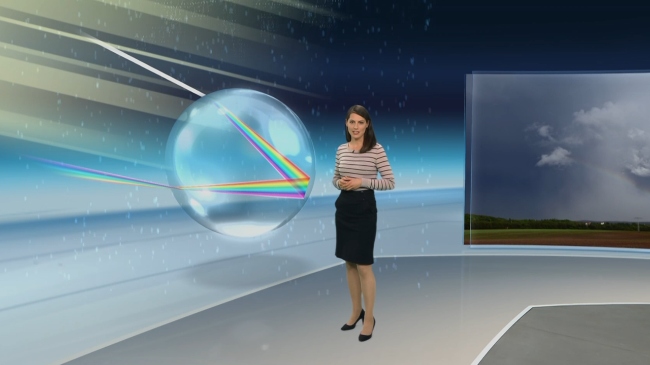 Doppelt und dreifacher Regenbogen - Wetterexpertin erklärt es - ZDFheute
