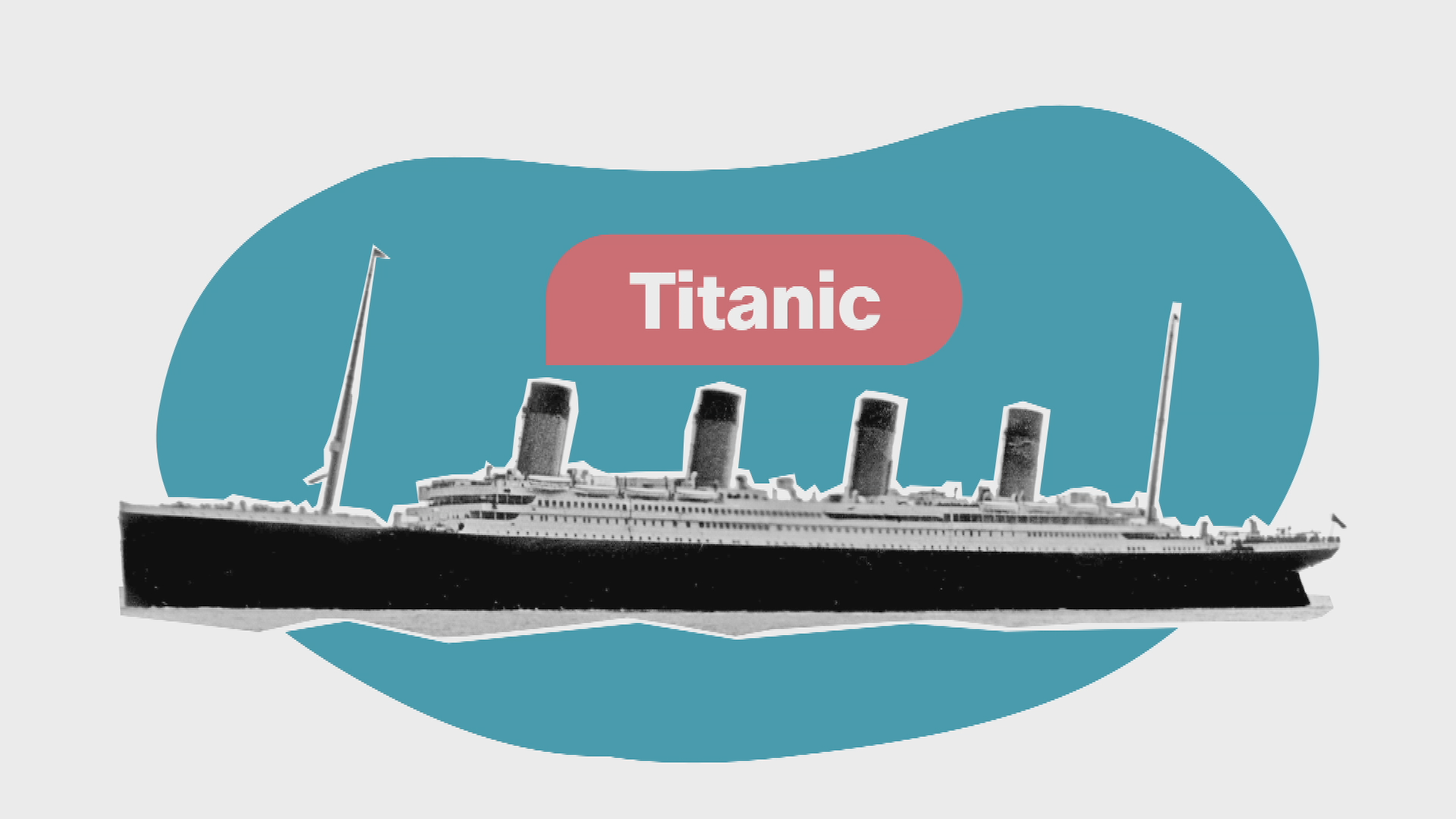 Rms Titanic Logo The Titanic Supersize Heptagonal Commemorative